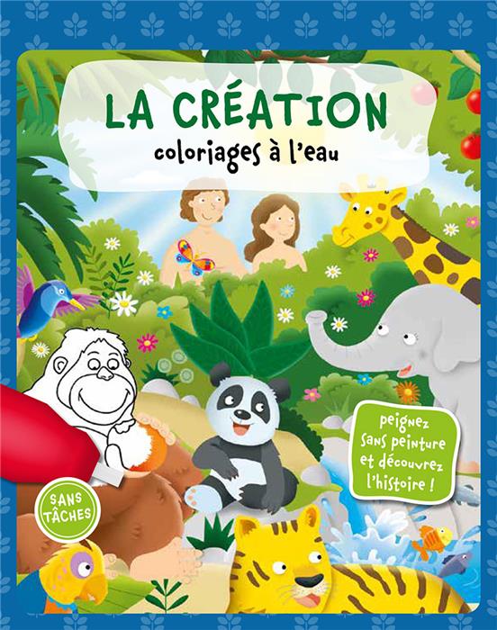 La Création - coloriages à l'eau — BLFStore